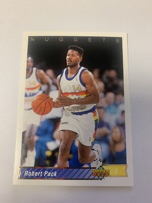 1992-93 Upper Deck NBA Robert Pack Denver Nuggets | eBay