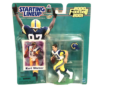 HTF 2000 ROOKIE Kurt Warner Starting Lineup Old Uniform Rams SLU | eBay
