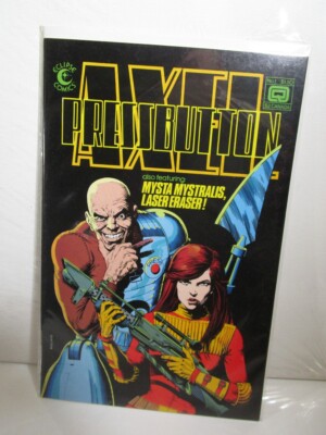 Axel Pressbutton #1 Eclipse comic book 1984 ft. Mysta Mystralis, Laser ...