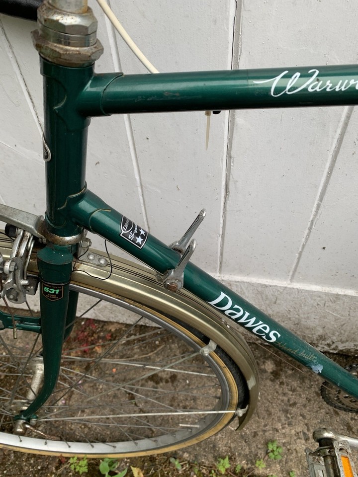 Little Used Large Frame 1984 Dawes Warwick Gents Road Touring Bicycle ...