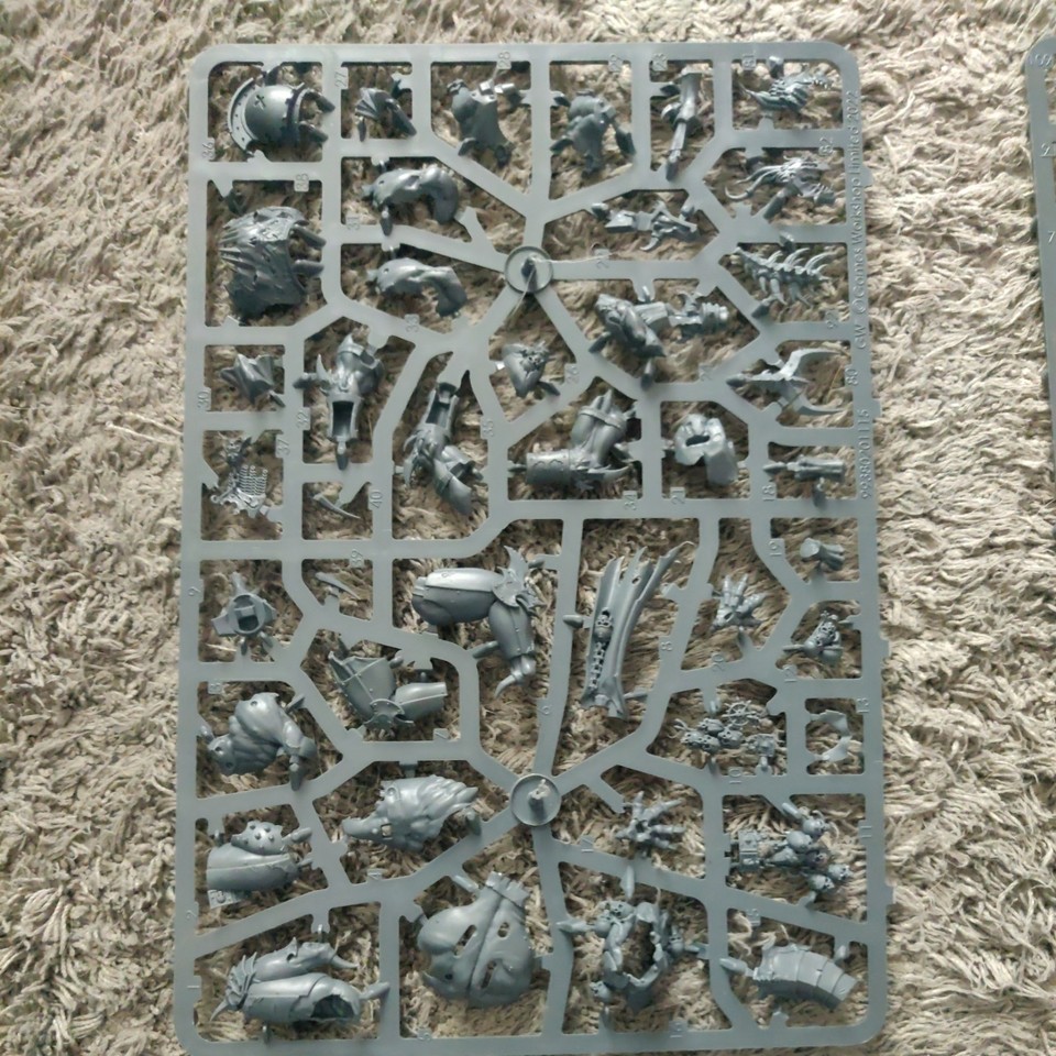 Warhammer 40K chaos Space Marine Demon Daemon Prince Plastic Single ...