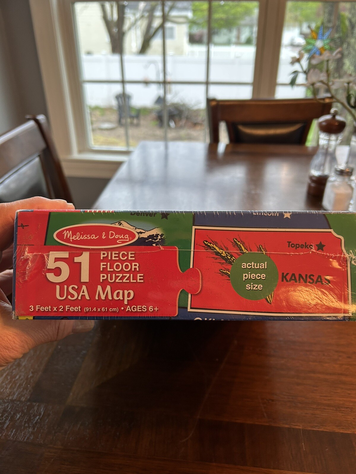 Melissa & Doug USA Map Floor Puzzle 51pcs for sale online | eBay