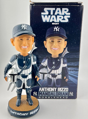 Anthony Rizzo Mandalorian New York Yankees Star Wars Night Bobblehead ...