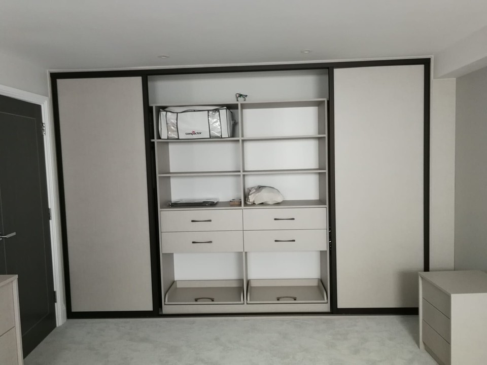 Fitted Bespoke Design Internal Wardrobe Storage Unit. Made To Measure ...