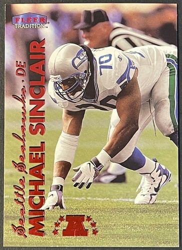 1999 Fleer Tradition Football Card #192 Michael Sinclair | eBay