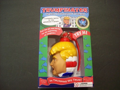 Trumpinator - Talking Trump Toy Grenade, Trump Quotes When You Remove ...
