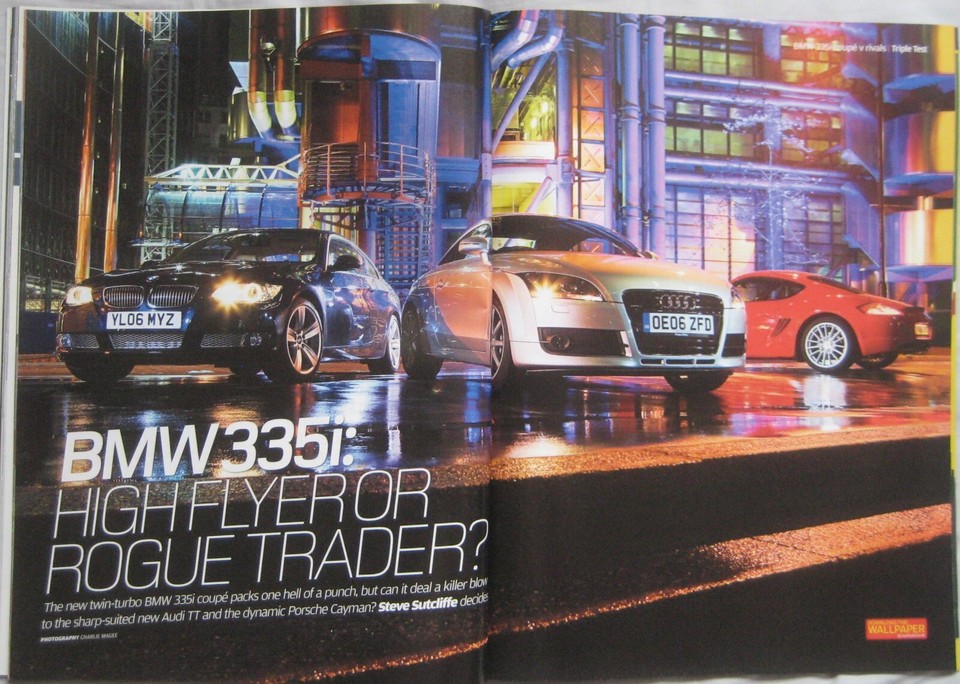 Autocar magazine 4 October 2006 featuring Porsche, Audi, BMW, TVR ...