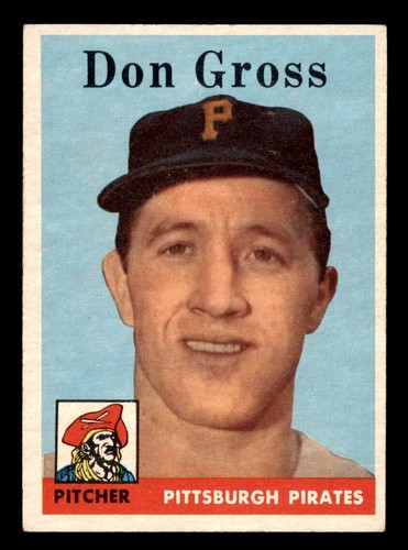 1958 Topps Baseball #172 Don Gross EX *d6 | eBay