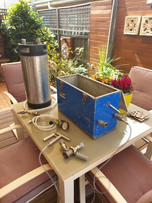 beer temprite/Jockey box with everything ready to go | eBay Australia