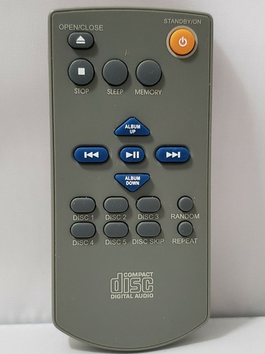 Compact Disc Digital Audio Remote Control CR2025 5 Disc Quasar TESTED ...