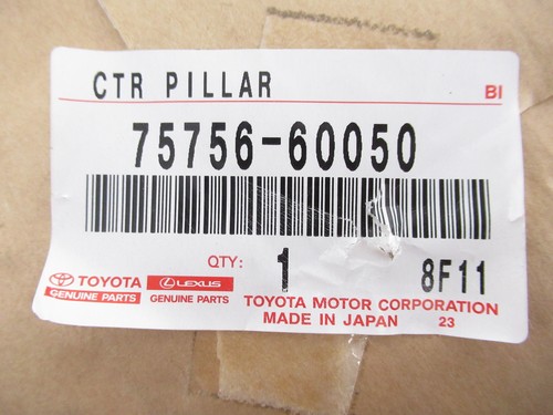 Genuine OEM Lexus 75756-60050 Driver Front Door Window Frame Rearward ...