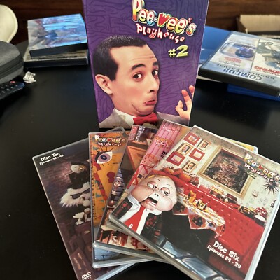 Pee-Wee’s Playhouse Vol 2 DVD 5-Disc Box Set Complete Seasons 3, 4, 5 ...