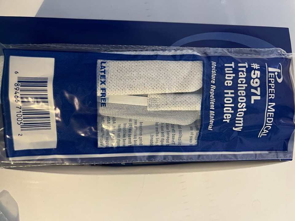 Pepper Medical #597L TRACH-TIE Tracheostomy Tube Holder | eBay