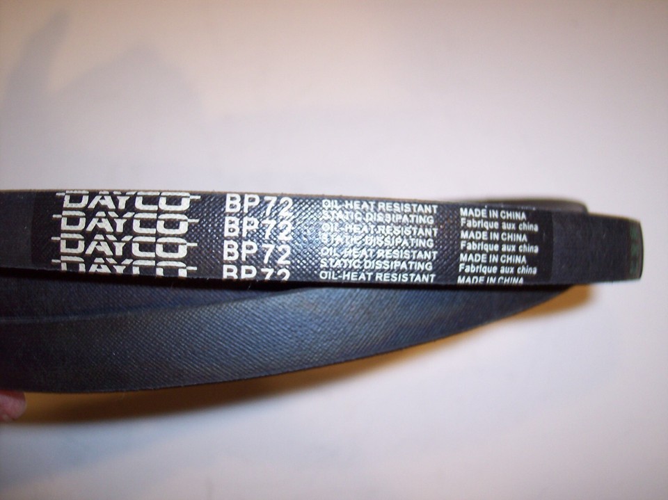 Dayco Gold Label Industrial V Belt BP72 | eBay