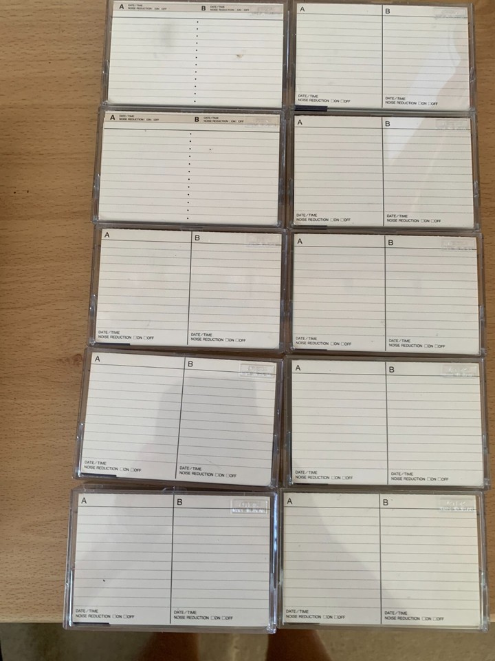 8 TDK ADX 90 and 2 ARX 90 Cassette tapes | eBay UK