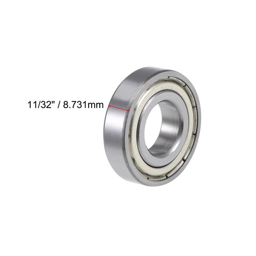 R10ZZ Ball Bearing 5/8"x1-3/8"x11/32" Shielded Z2 Lever Bearings 10PC ...