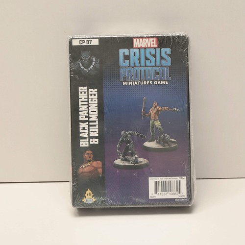 Marvel Crisis Protocol: Black Panther & Killmonger CP07 Miniatures Pack ...