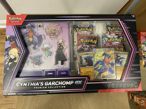 Pokemon TCG Cynthia’s Garchomp ex Premium Collection Box NEW/Factory ...