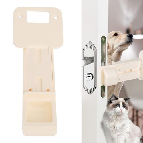1/2PCS Retractable Door Lock Stopper Adjustable Cat Door Holder Latch ...