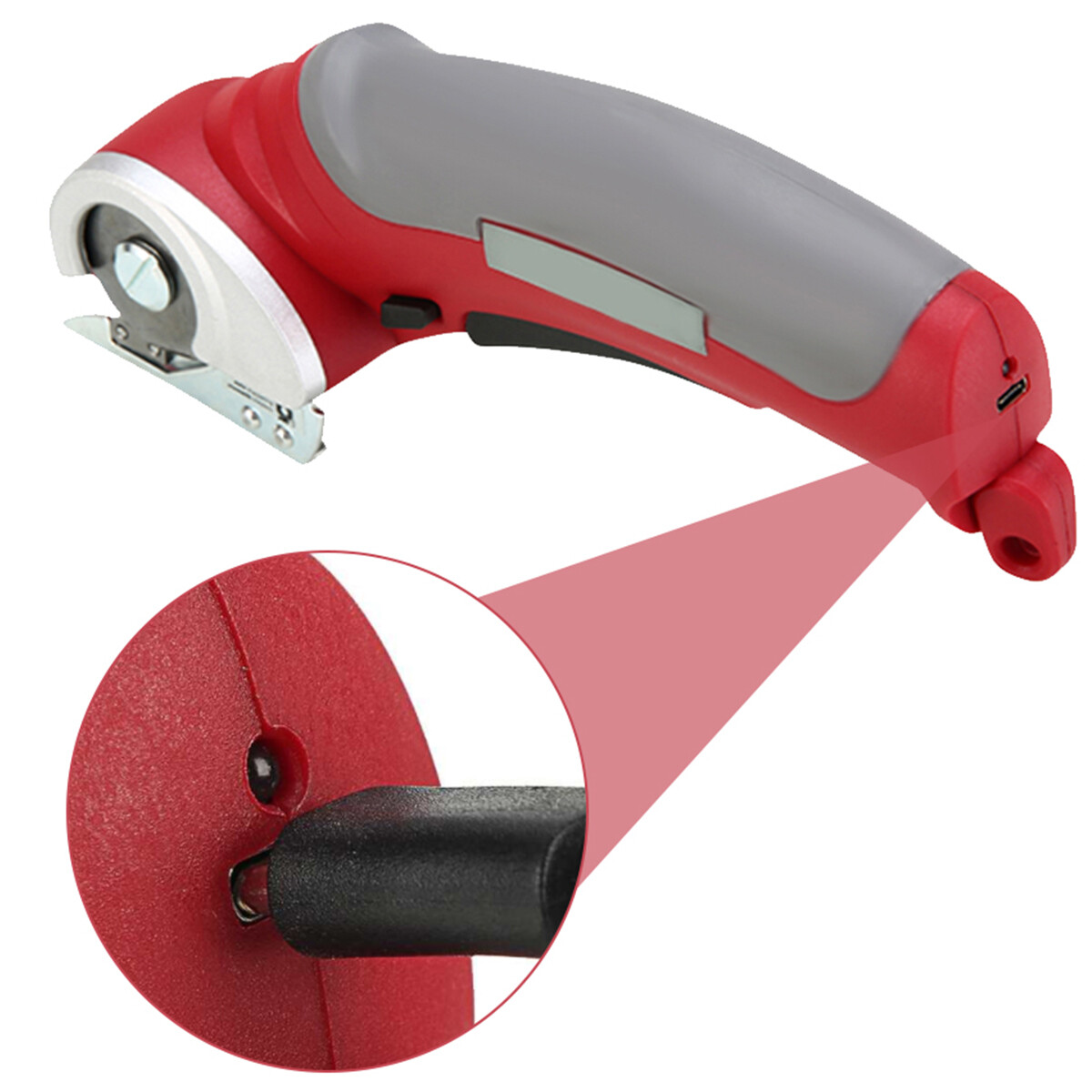 Cordless Electric Scissors Electric Fabric Rotary Cutter Automatic ...