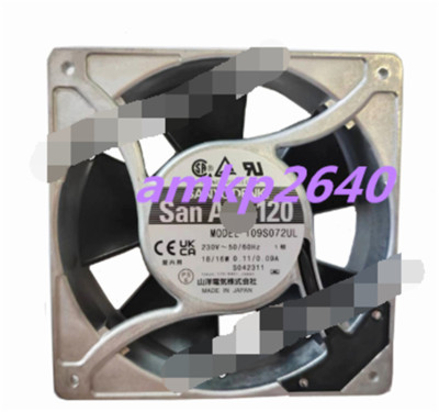 for 109S072UL Axial Fan SanAce 230V 0.11/0.09A 120*120*38MM Cooling Fan ...