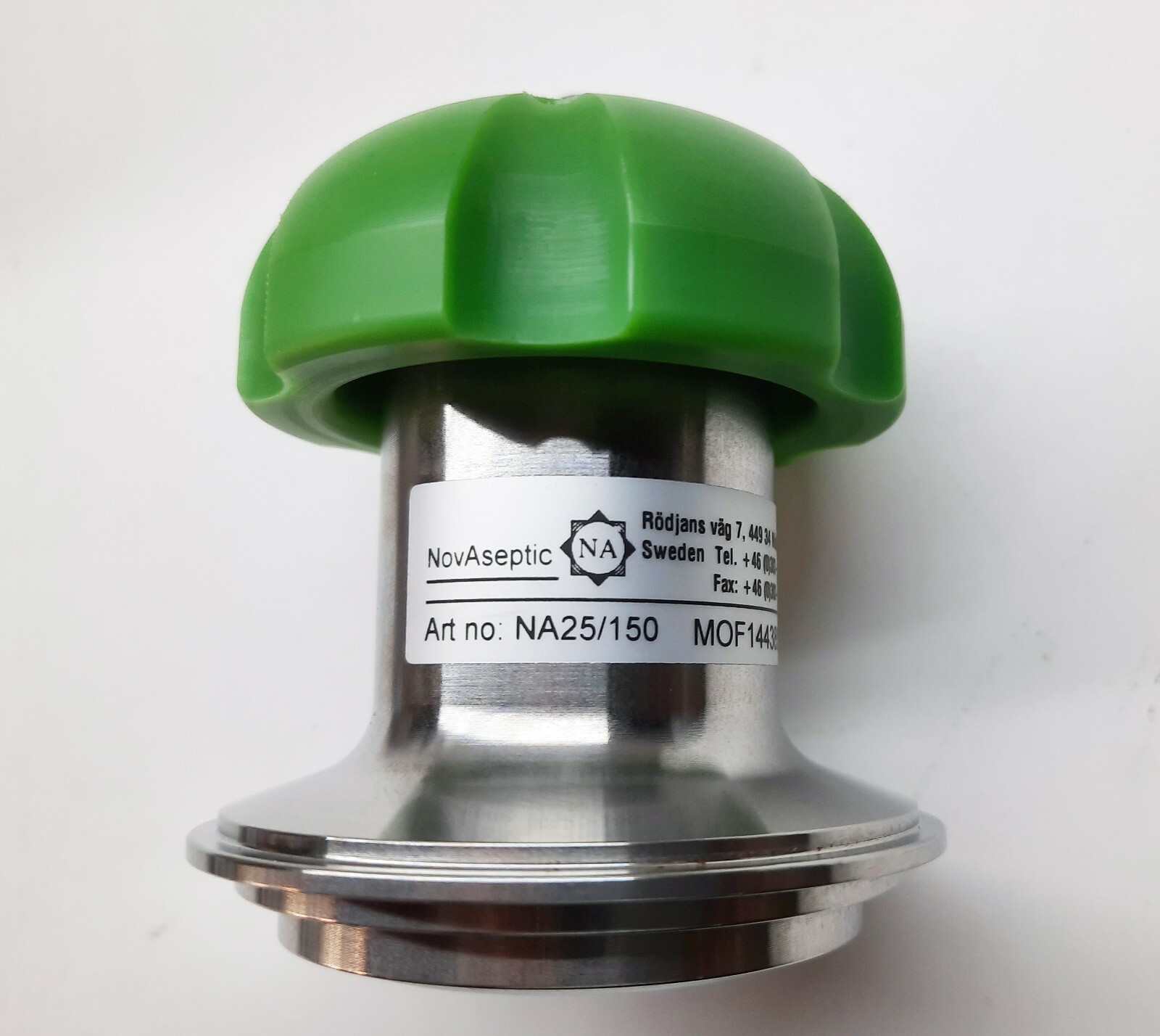 Brand New - Millipore NA25/150 NovAseptic Valve, NA25 Manual Actuator ...