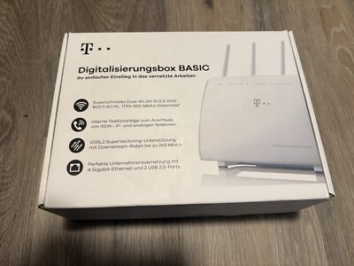 Telekom Digitalisierungsbox BASIC ADSL bis VDSL2 SuperVectoring / Modem ...