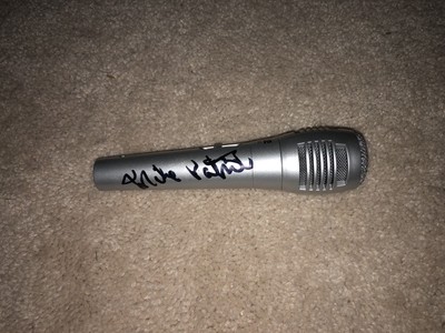MIKE PATRICK HAND SIGNED AUTOGRAPHED ESPN LOGO MICROPHONE COA | eBay