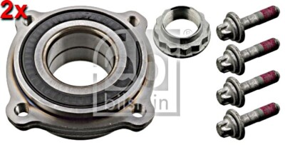 FEBI 2x Rear Wheel Bearing Kit Left Right For BMW X1 E84 09-15 ...