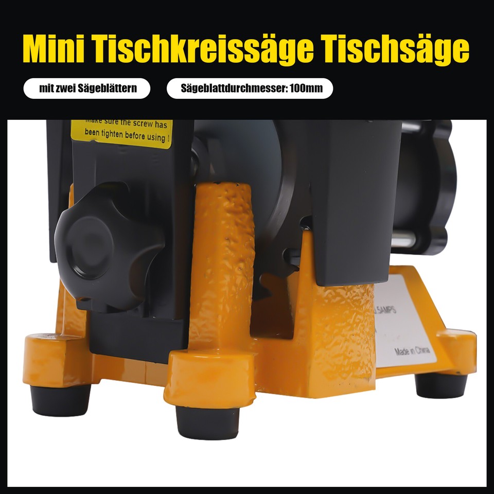 Mini Electric Table Saw Circular Saw Table Saw Wood Saw with 4" Saw ...