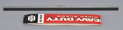 NAPA 60-1650 Heavy Duty Windshield Wiper Balde NOS Silver Metal No ...