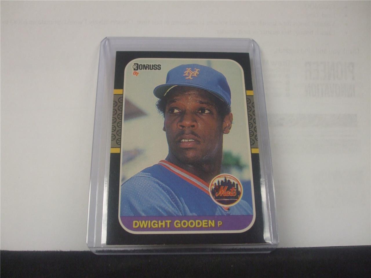 1987 Donruss Dwight Gooden!! Set Break! | eBay
