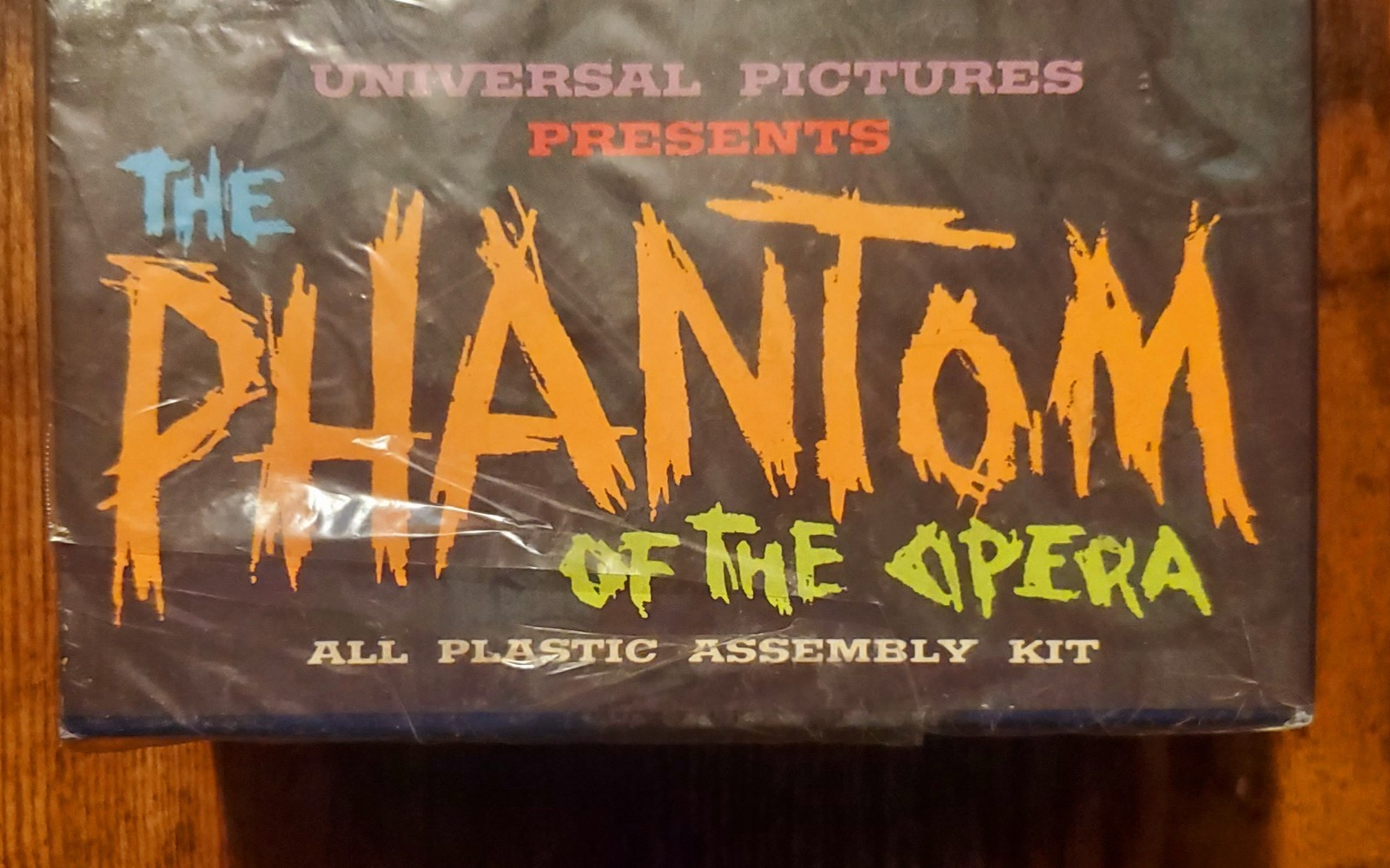1963 "PHANTOM OF THE OPERA" Original AURORA MODEL KIT #498-98 Factory ...