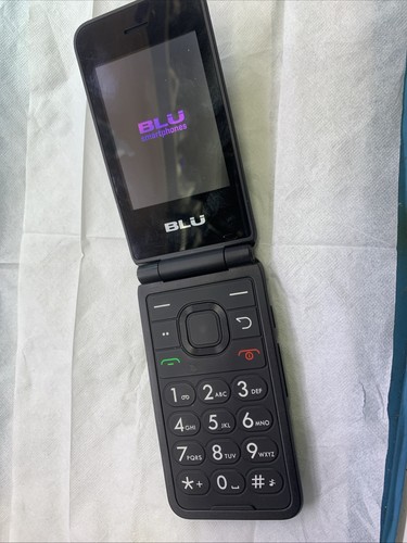 BLU Flex 8GB, Black, Lock With Pin Tracfone) Flip Phone | eBay