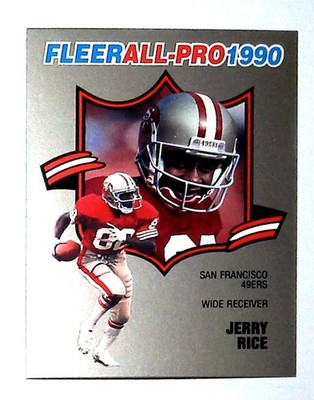 1990 Fleer #2 Jerry Rice All-Pro | eBay