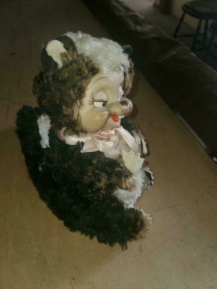 Vintage Rushton Star Creation Rubber Face Stinky Skunk Plush Good ...