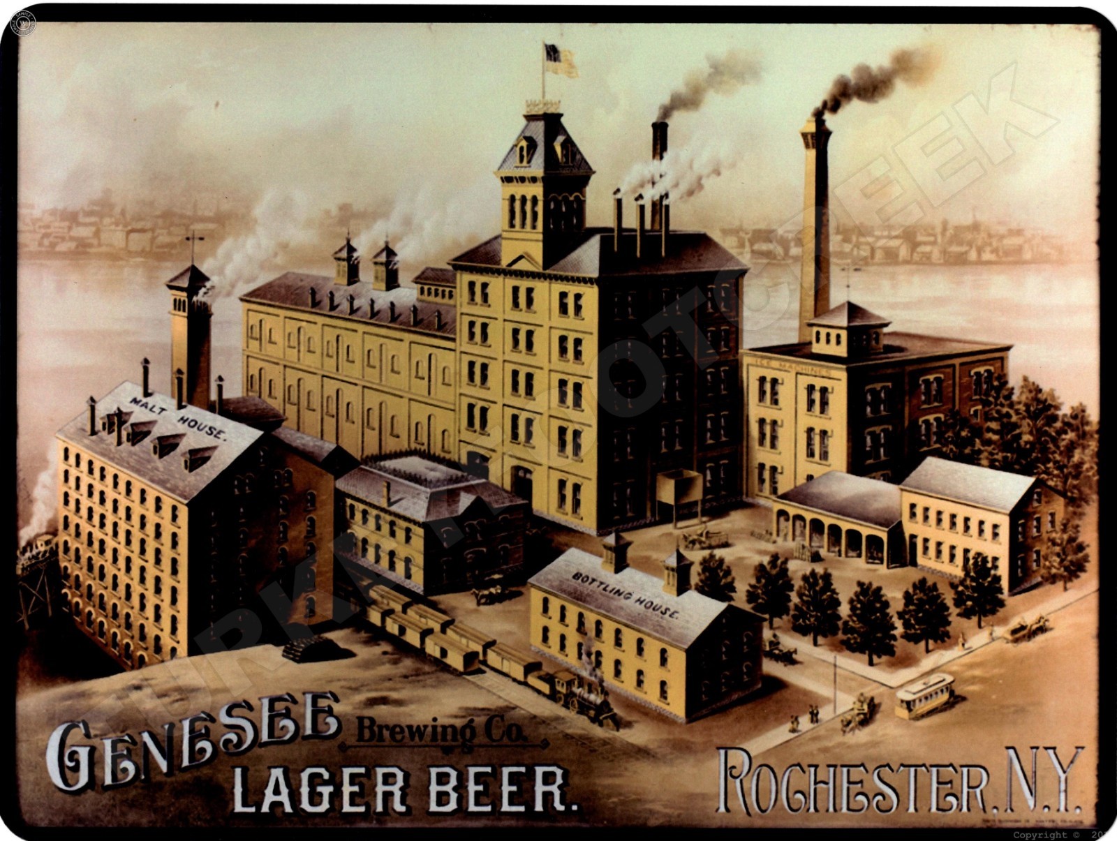 Genesee Brewing Company 9" x 12" Metal Sign | eBay
