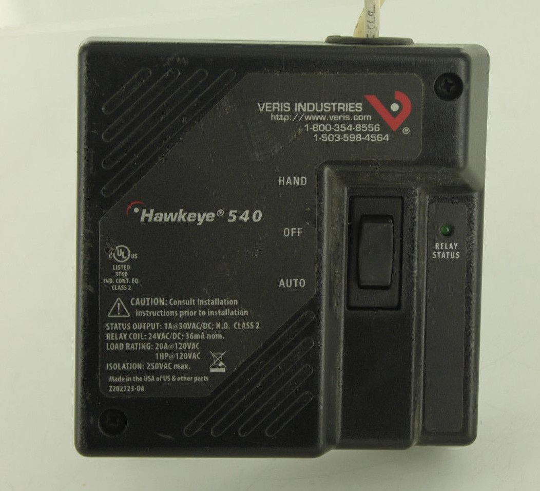 VERIS HAWKEYE 540 CURRENT MONITOR SWITCH | eBay