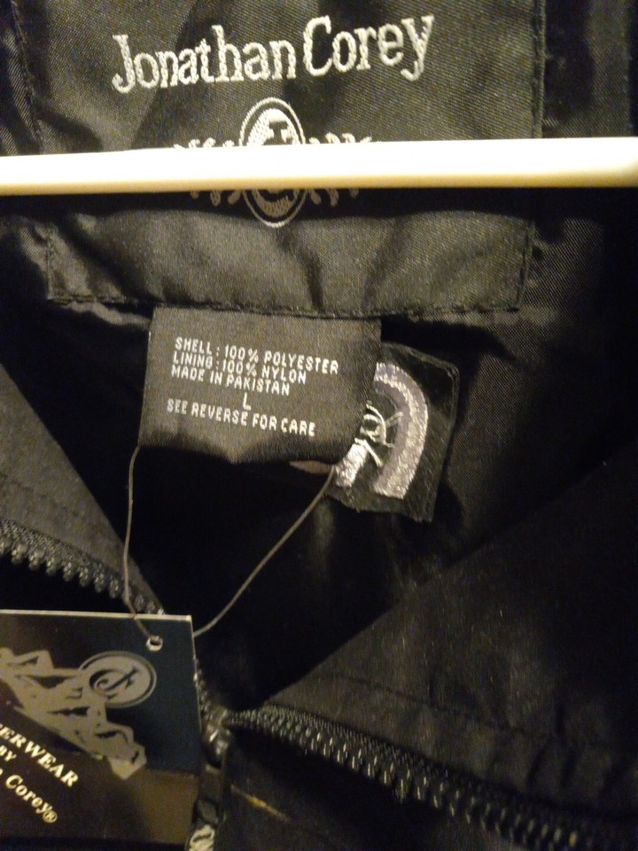 Jonathan Corey Outerwear High Performance Jacket,water And Wind Resistant | eBay