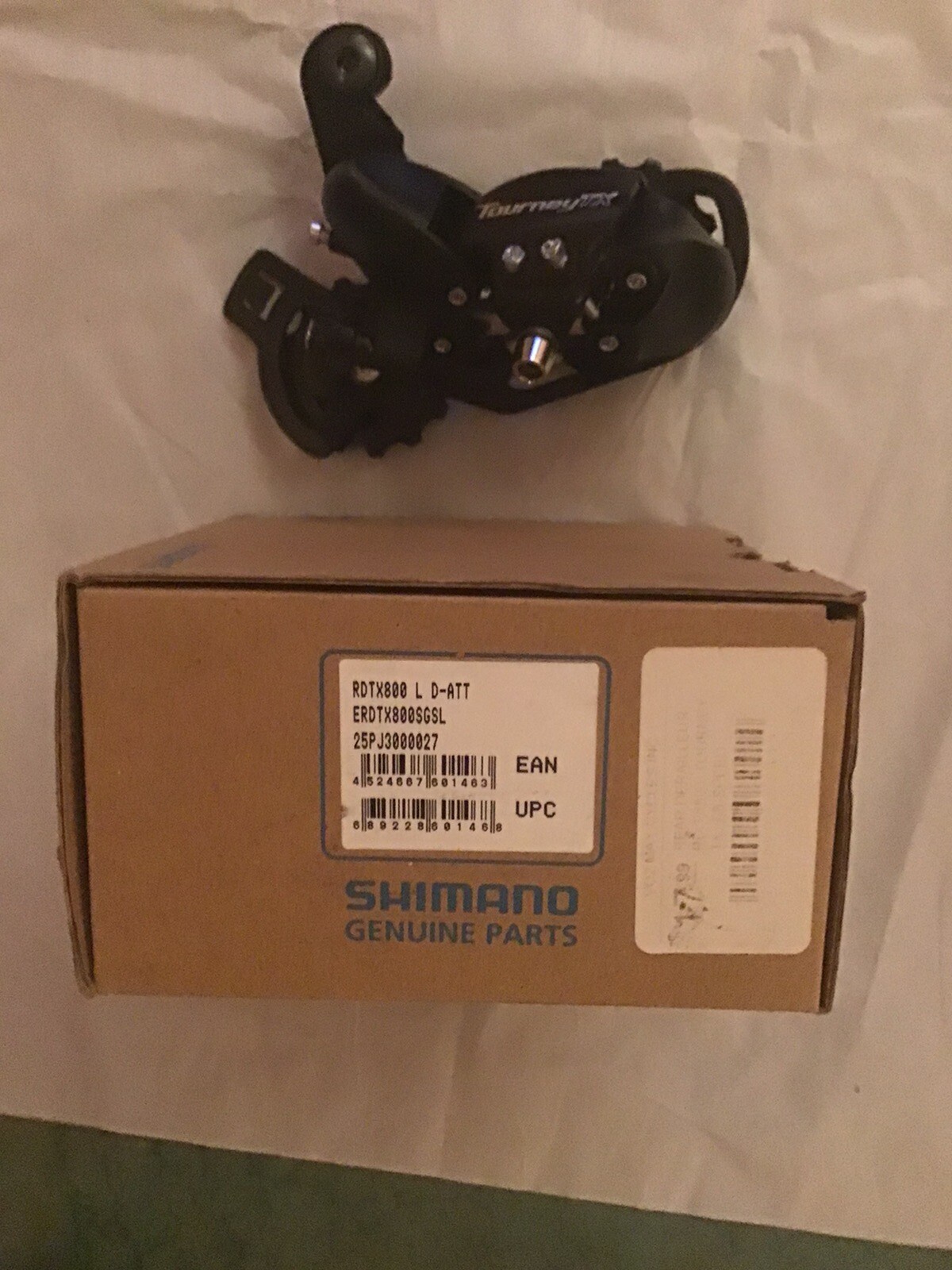 Shimano RD-TX800 Tourney TX 7/8 Speed Rear Derailleurs - Black ...