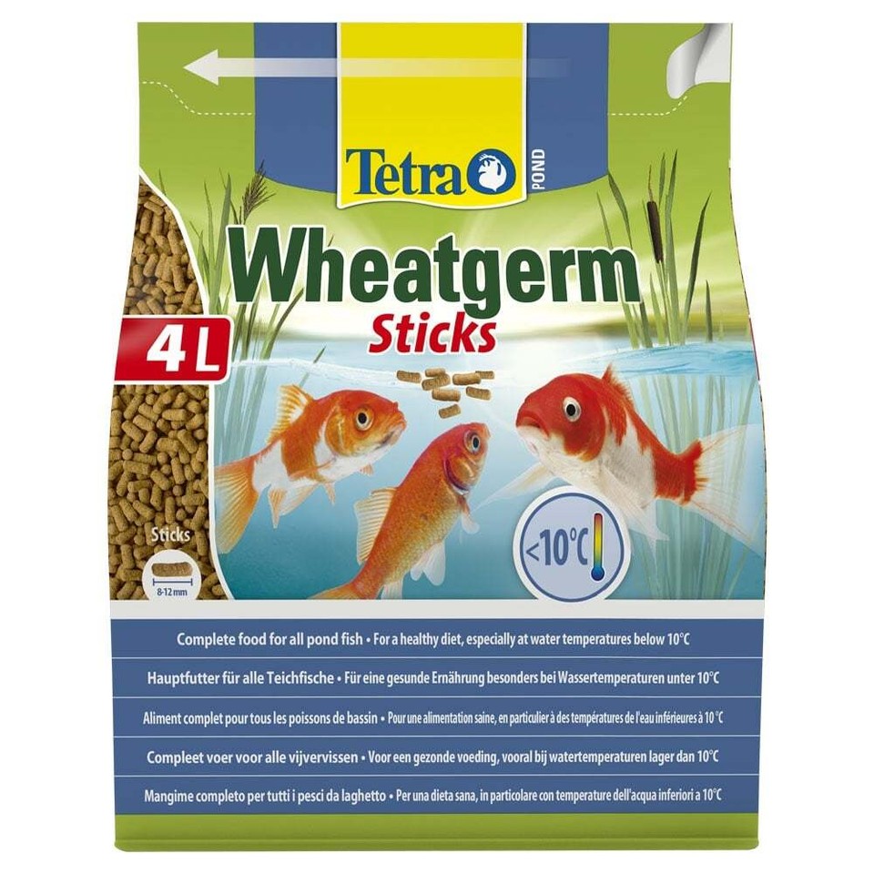 Tetra Pond Wheatgerm Sticks Floating Fish Food Koi Complete Food ...
