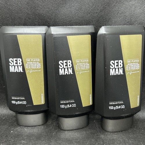 SEB MAN The Player Men’s Medium Hold Gel 5.4 oz LOT OF 3 | eBay