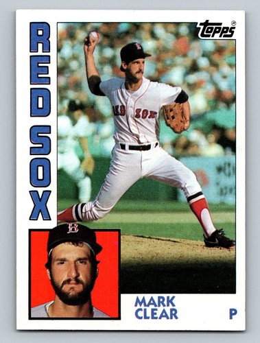 1984 Topps #577 Mark Clear Boston Red Sox | eBay
