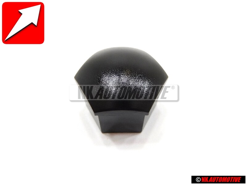 Original VW Wheel Bolt Cover Lug Nut Cap Black - 321601173A 01C | eBay