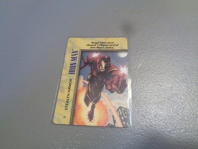 Marvel OVERPOWER Iron Man IQ Stealth Armor special | eBay