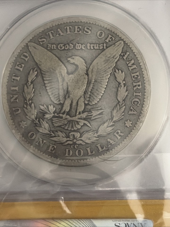 1891-CC Morgan Silver Dollar $1 Coin ANACS VG 8 Details | eBay