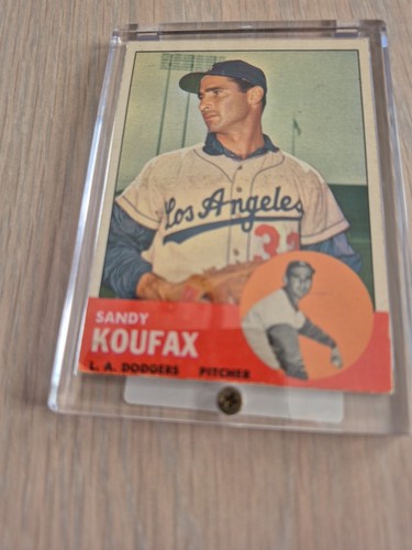 1963 Topps Sandy Koufax #210 HOF | eBay