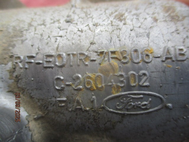 Ford SROD 3 speed w. overdrive transmission external shifter housing ...