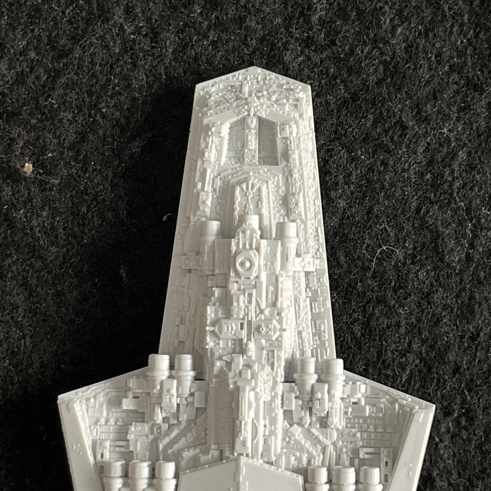 Bandai (Model 016) Star Wars (ESB ROTJ) Super Star Destroyer Model Kit ...