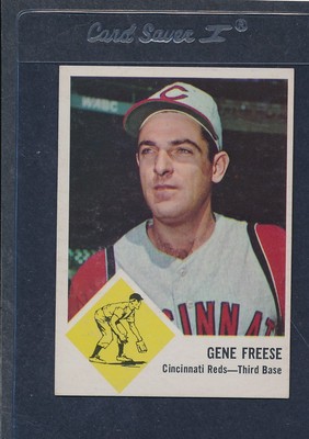 1963 Fleer #033 Gene Freese Reds EX *399 | eBay